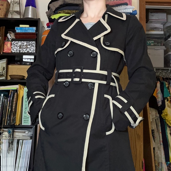 The Limited | Jackets & Coats | Y2k Mod Trench Coat | Poshmark